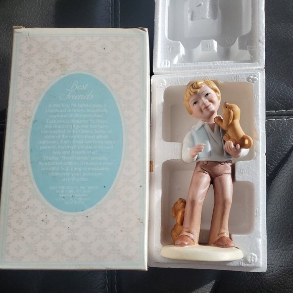 Avon | Accents | 981 Avon Best Friends Handcrafted Porcelain Figurine ...